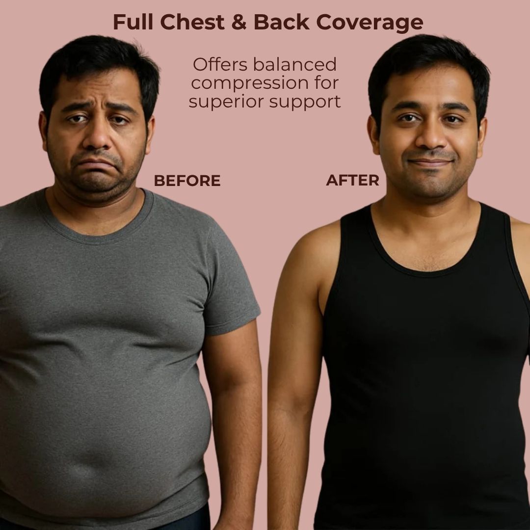 Compression Vest For Men's Pack of 2 – Shaping India