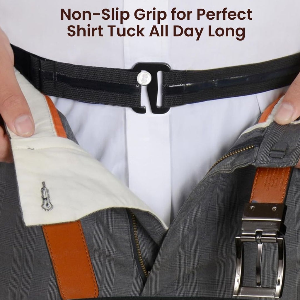 Unisex Shirt Tucker Belt For Men & Women - Free Size – Shaping India